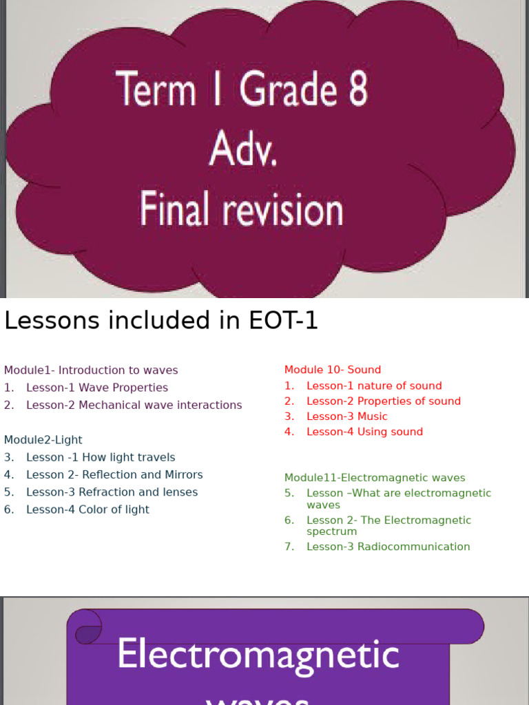 Eot-1 2024-2025 | PDF