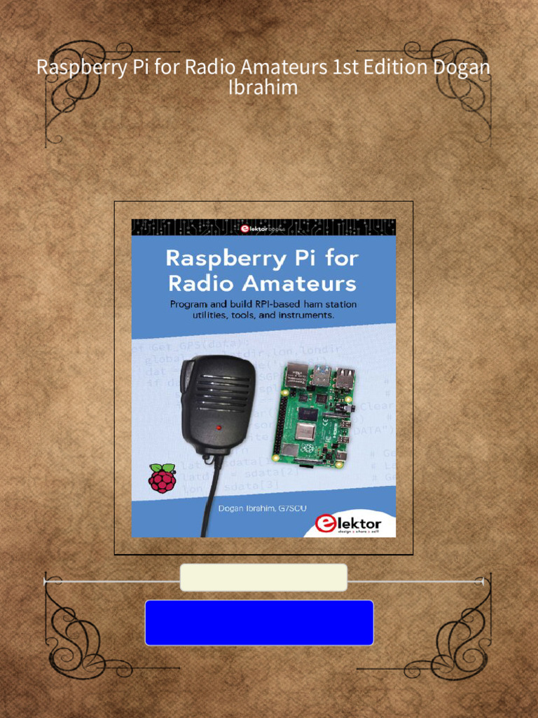Instant Download Raspberry Pi For Radio Amateurs 1st Edition Dogan Ibrahim PDF All Chapter | PDF ...