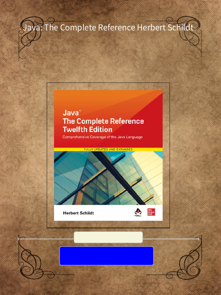 Get Java: The Complete Reference Herbert Schildt Free All Chapters ...