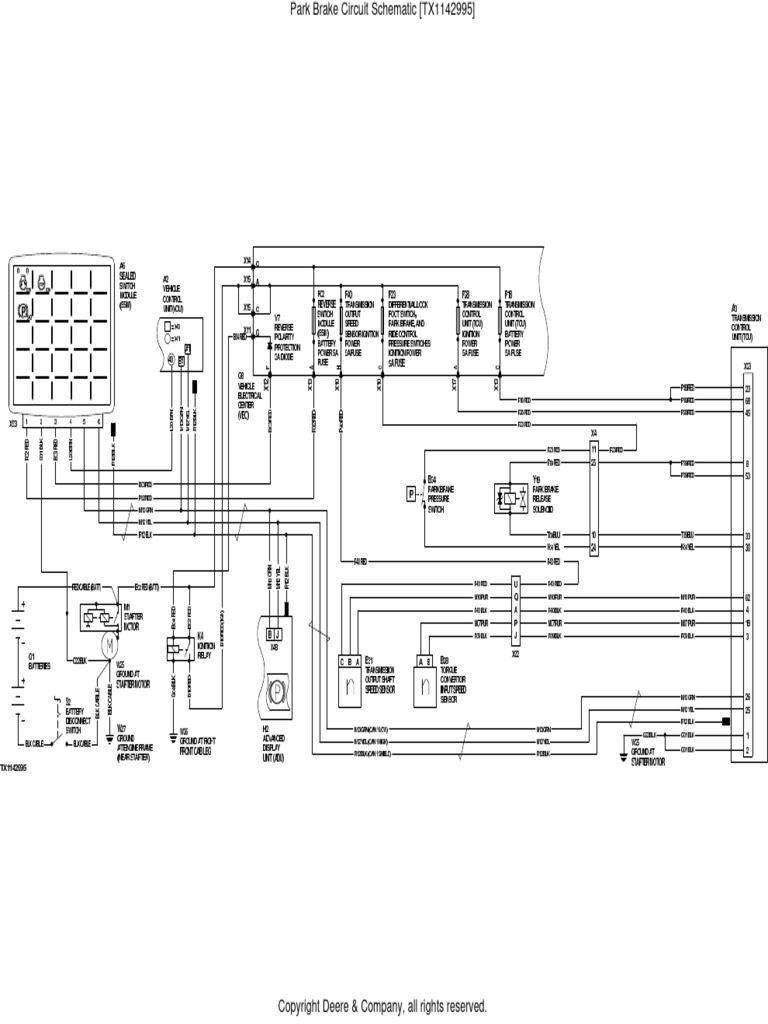 Parking Brake Schematic (Electrical) | PDF