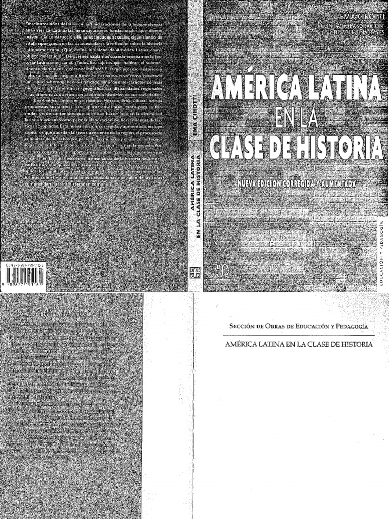 America Latina en La Clase de Historia - Ema Cibotti - Compressed | PDF