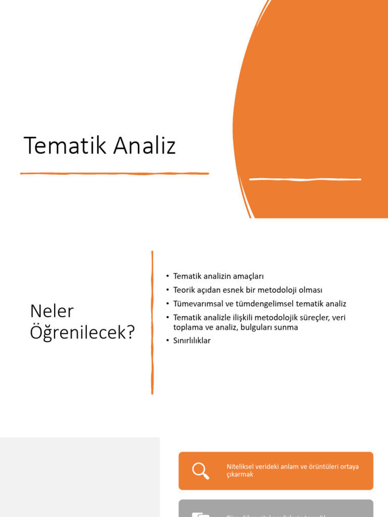 5. Tematik Analiz | PDF