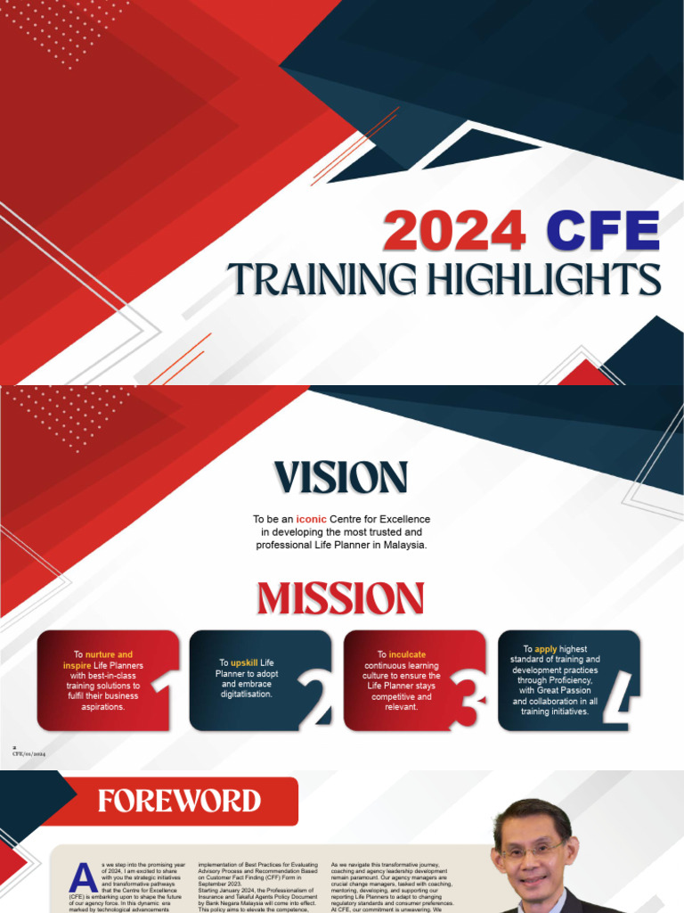 CFE Training Highlights 2024 | PDF | Educational Technology | Economies