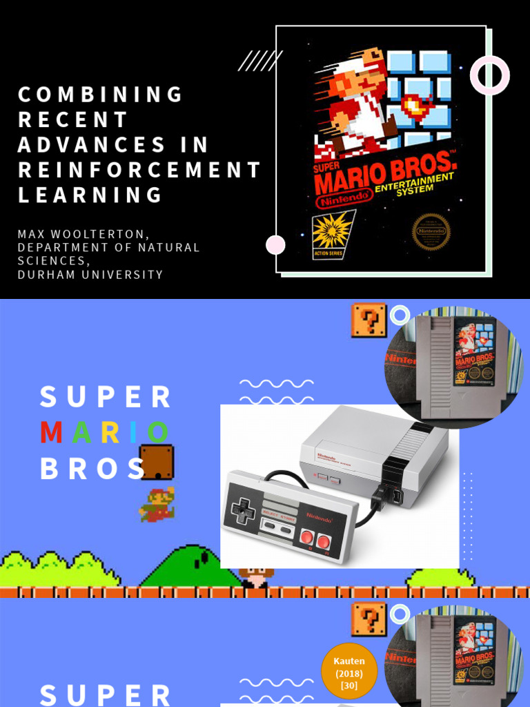 Reinforcement Learning in Super Mario | PDF | Algorithms | Theoretical ...