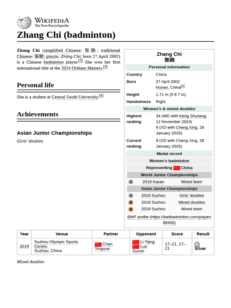 Zhang_Chi_(badminton) | PDF