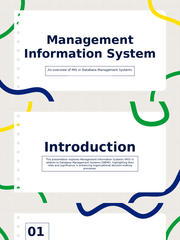 Management Information System: An Overview of MIS in Database ...
