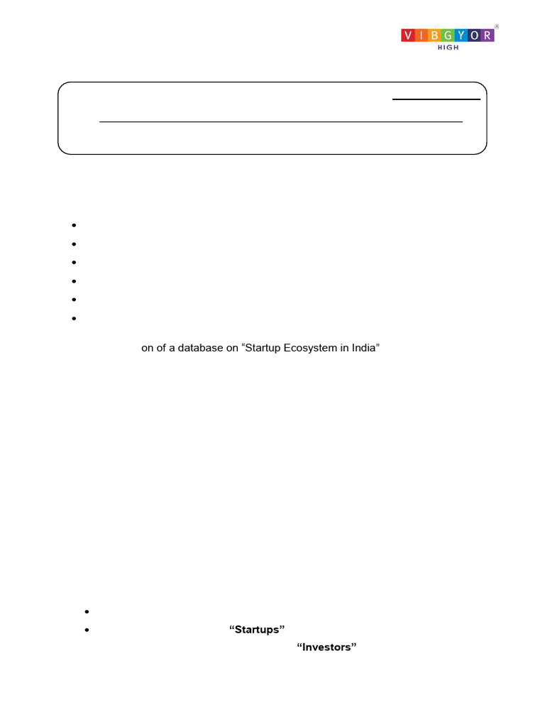 Project guidelines class 7 | PDF | Databases | Information Retrieval