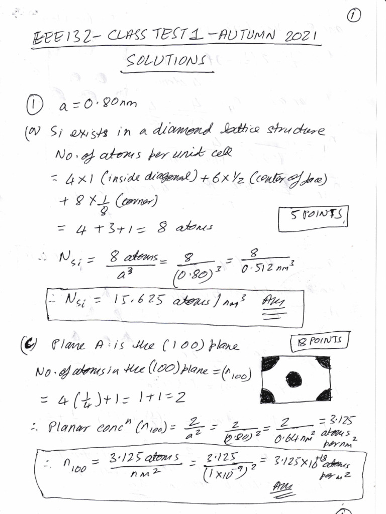 Solutions Eee 132 Ct1 Autumn 2021 | PDF