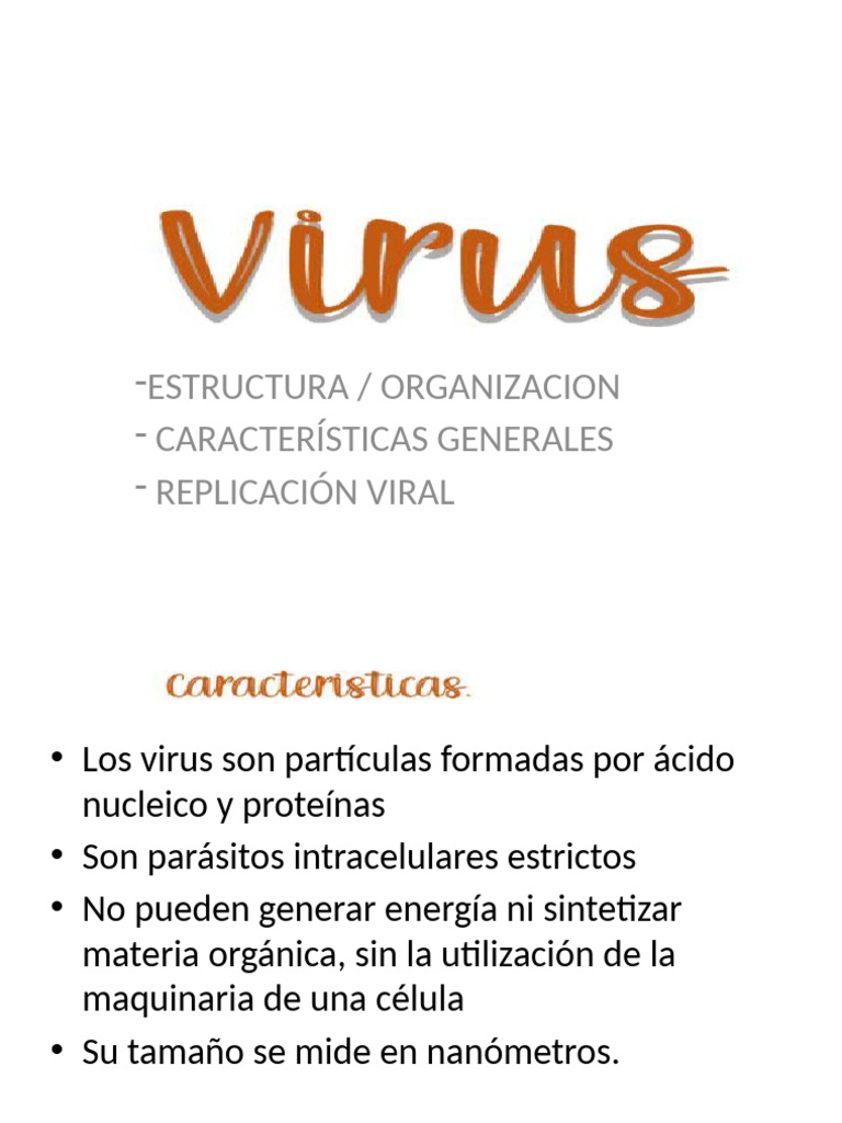 Virus | PDF | Virus | Virología