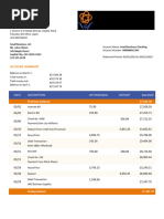Thailand Electric Bill Invoice Template | PDF | Fee | Value Added Tax
