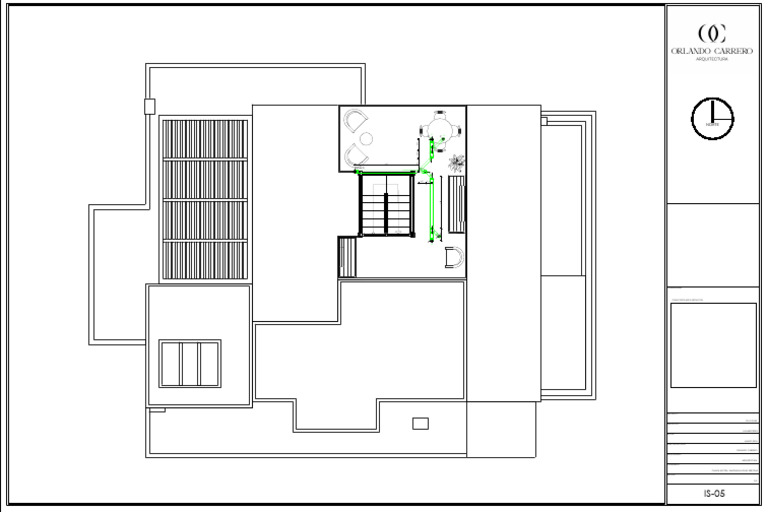 Plano De Planta Azotea Sanitarias Pdf