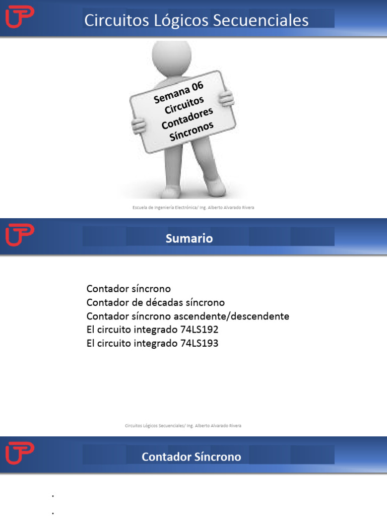 Semana 06 Circuitos Logicos Secuenciales | PDF | Ingenieria Eléctrica | Electrónica