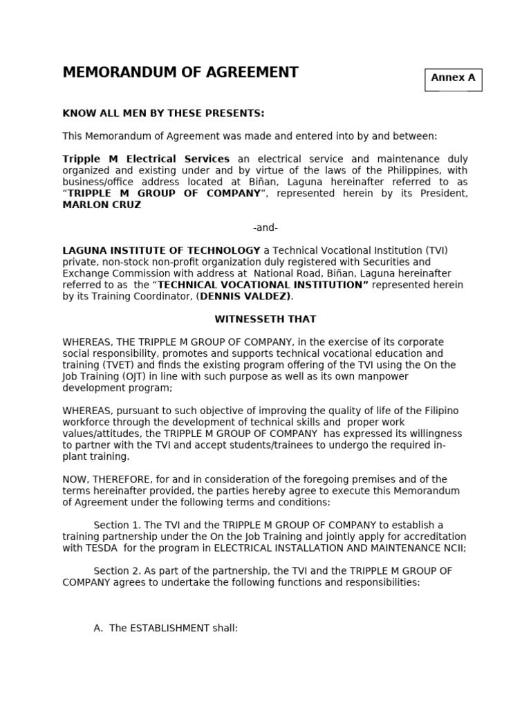 Memorandum Of Agreement Ferds Pdf Justice Crime And Violence