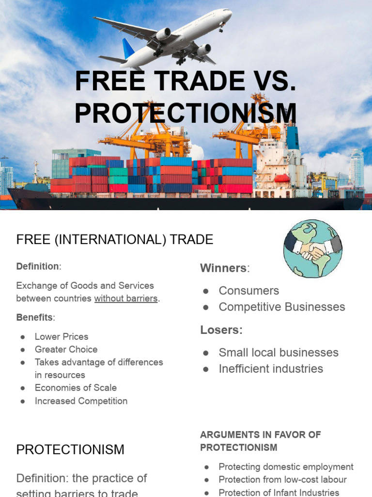 FREE TRADE VS. PROTECTIONISM | PDF