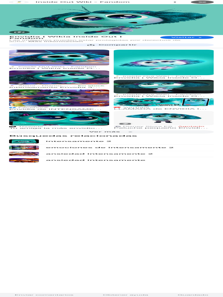 Monstruo de Envidia Las Emociones - Buscar Con Google | PDF