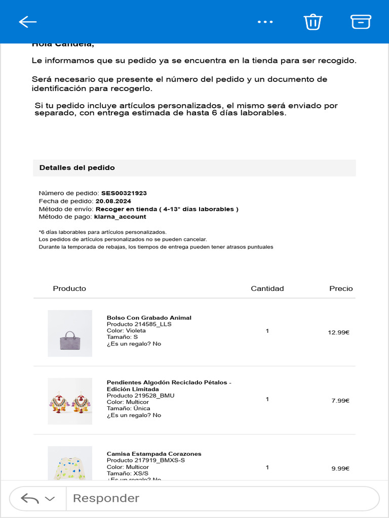 Correo Cande Siles Reches - Outlook 2 | PDF