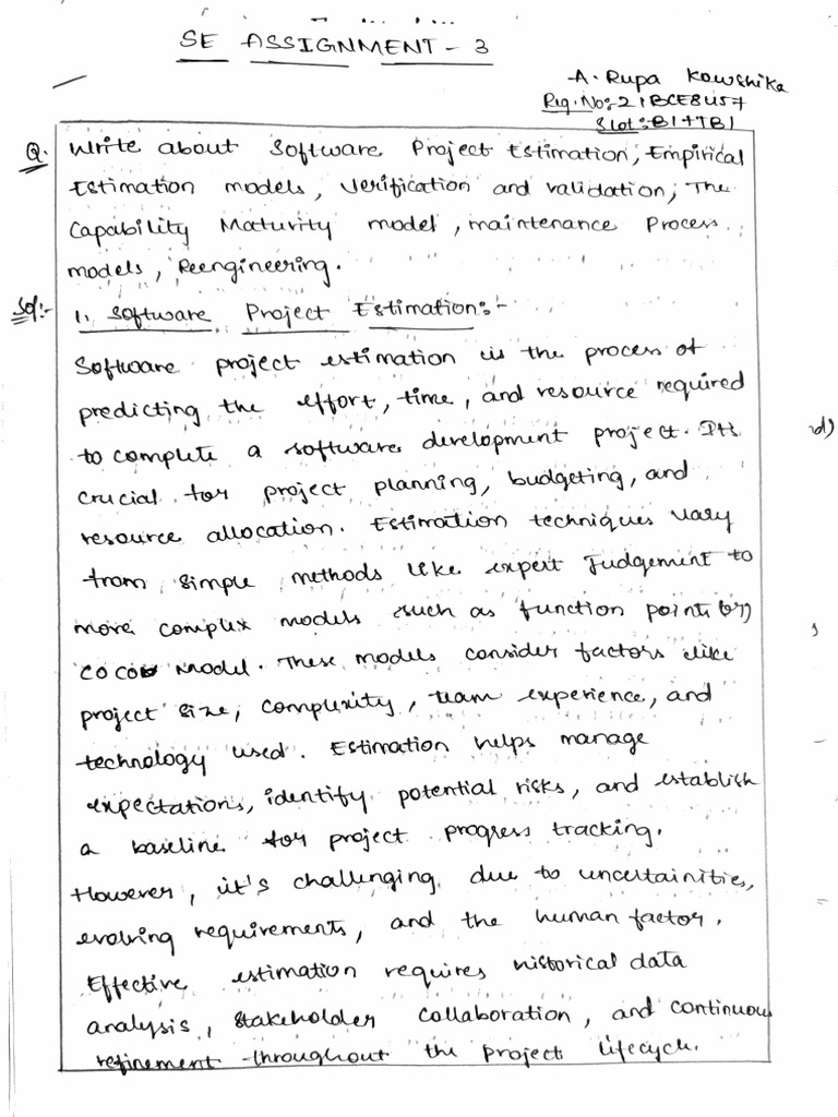 21bce8457 Se Assignment3 | PDF