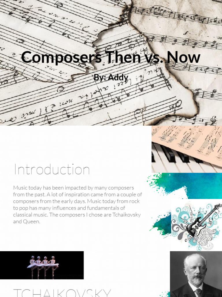 Addison Olson - 1-26-27 Composer Project | PDF | Pyotr Ilyich ...