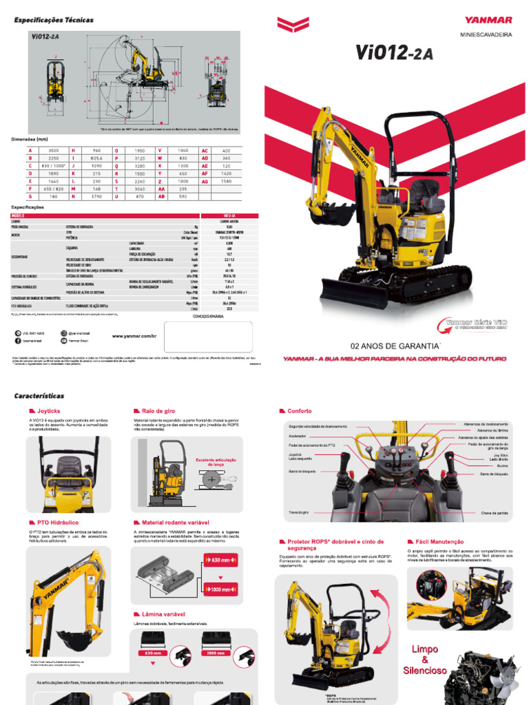 Yanmar ViO12 | PDF