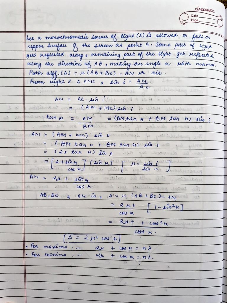 Derivations | PDF