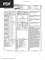 Godbound Character Sheets | PDF