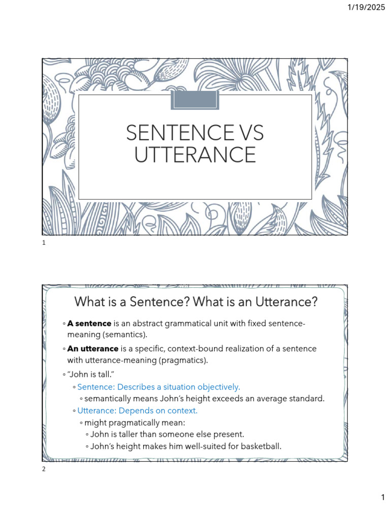 Semantics Quiz | PDF | Semantics | Stress (Linguistics)