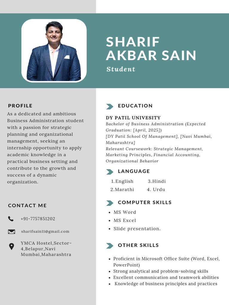 Sharif's Resume | PDF