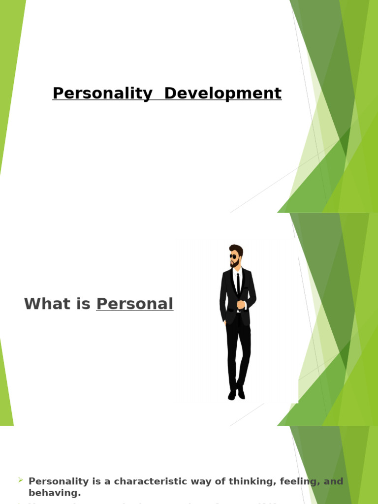 1 Personality Development | PDF
