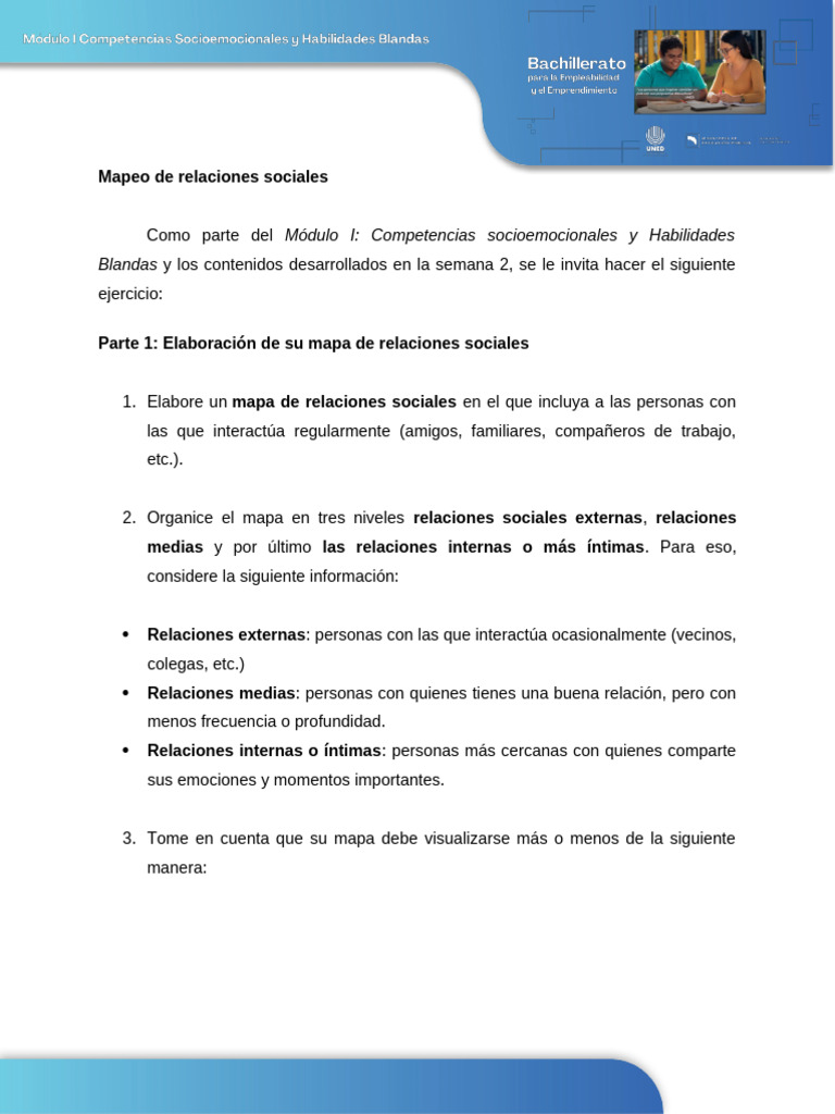 7 - Mapeo de Relaciones Socialesdocx | PDF | Ciencias del ...