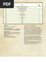 d20 Critical Failure Table Guide | PDF