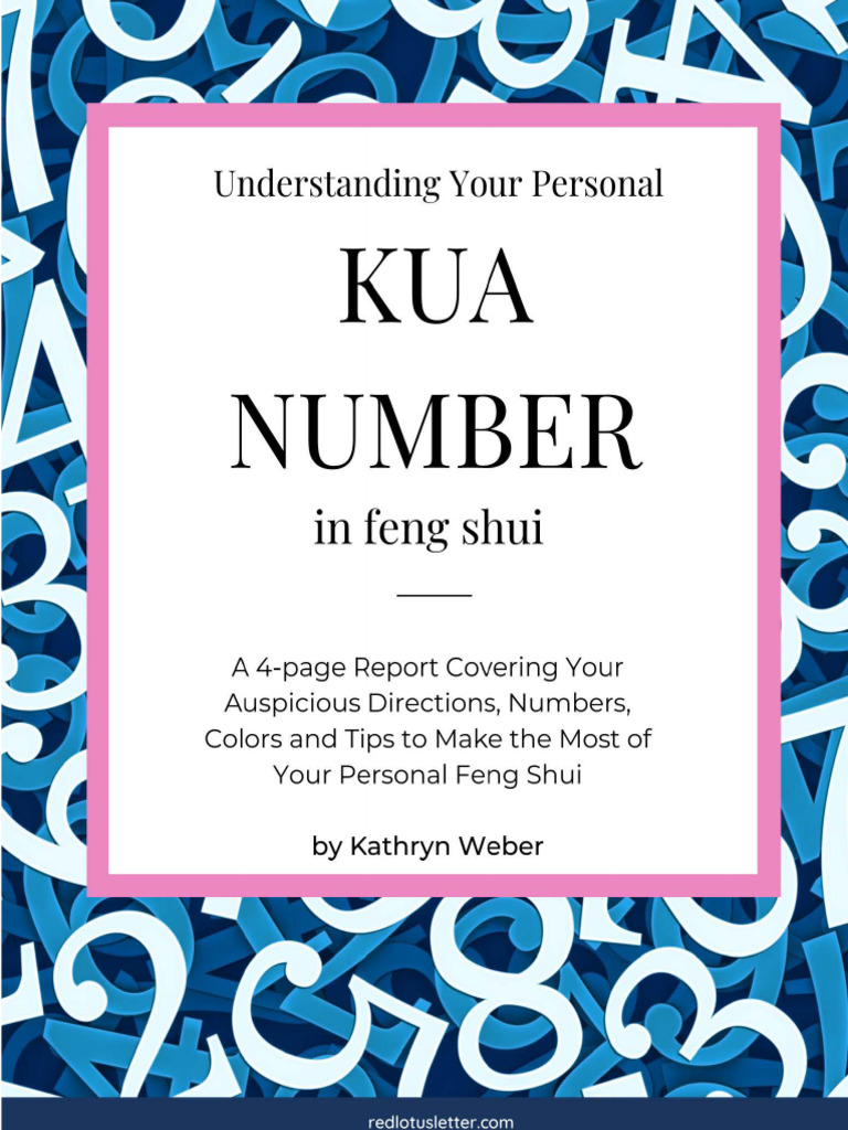 Kua Number 5 for Women: Feng Shui Guide | PDF | Color