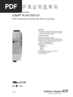 Pentronic - Temperature Sensors | PDF | Thermocouple | Resistor