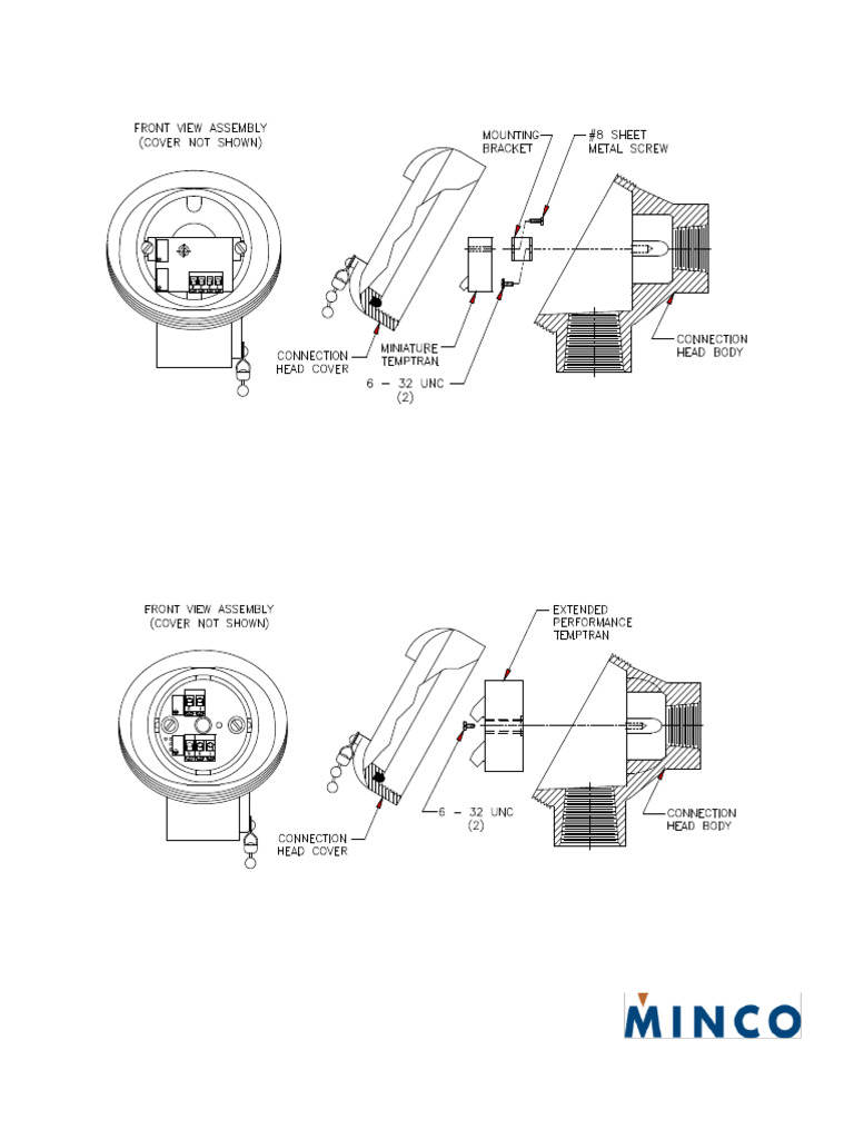 CH359 Connection Head With Transmitter 980527 | PDF