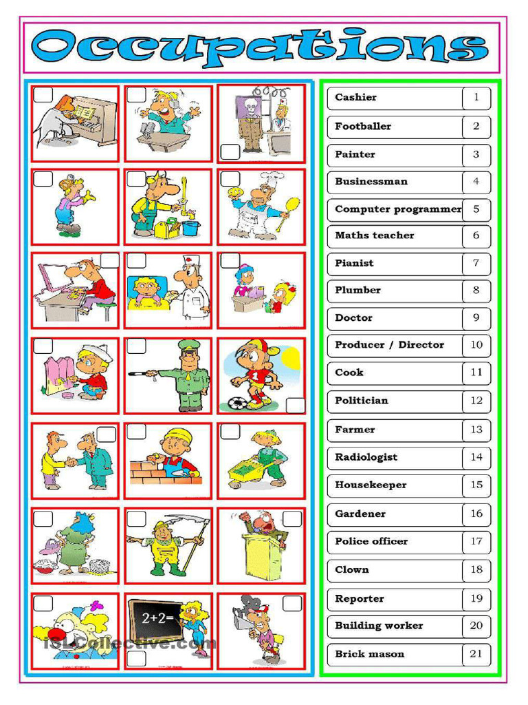 actividad de professiones | PDF