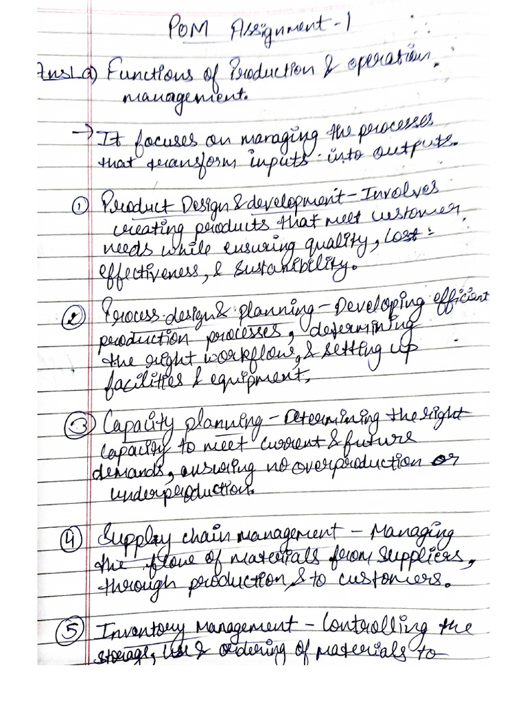 Rahul Suneja BBA - 3B Assignment - 1 Pom | PDF