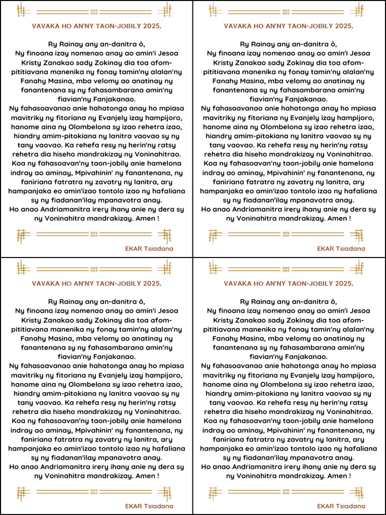VAVAKA | PDF