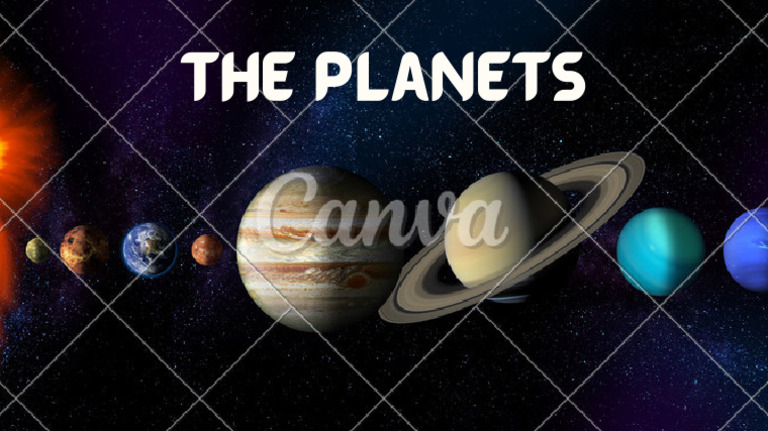 Colorful Solar System Planets Science Presentation For Elementary in ...
