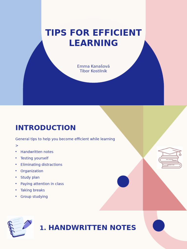 Tips For Efficient Learning | PDF | Attention | Neuroscience