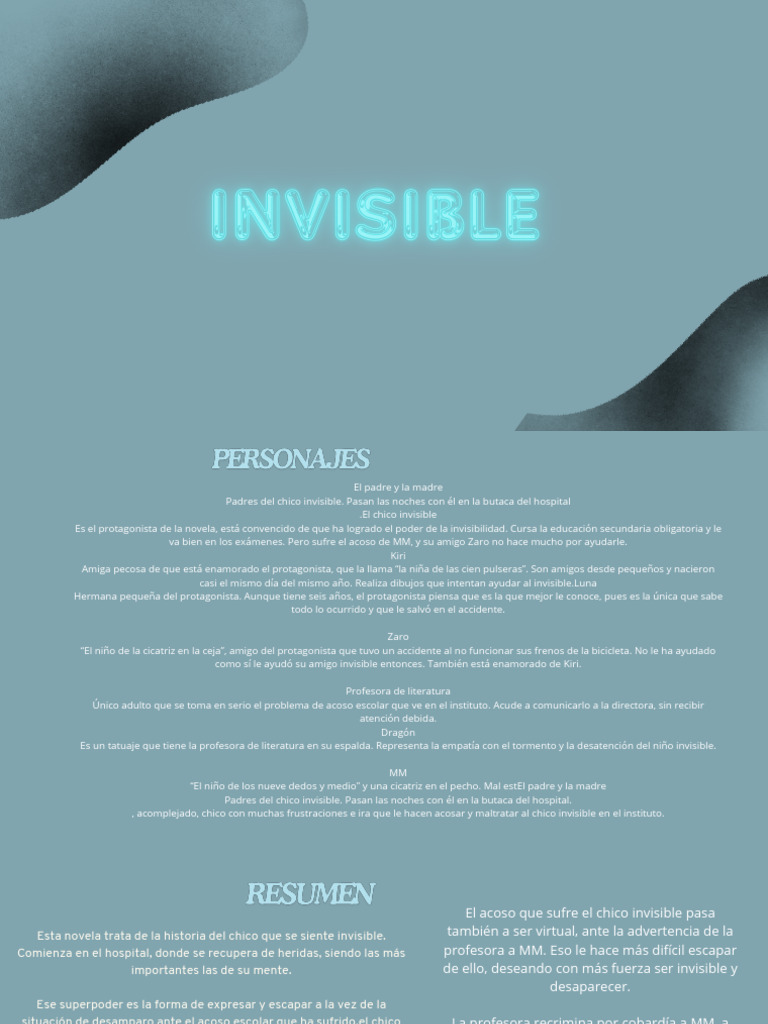 EL NIÑO INVISIBLE.pdf | PDF