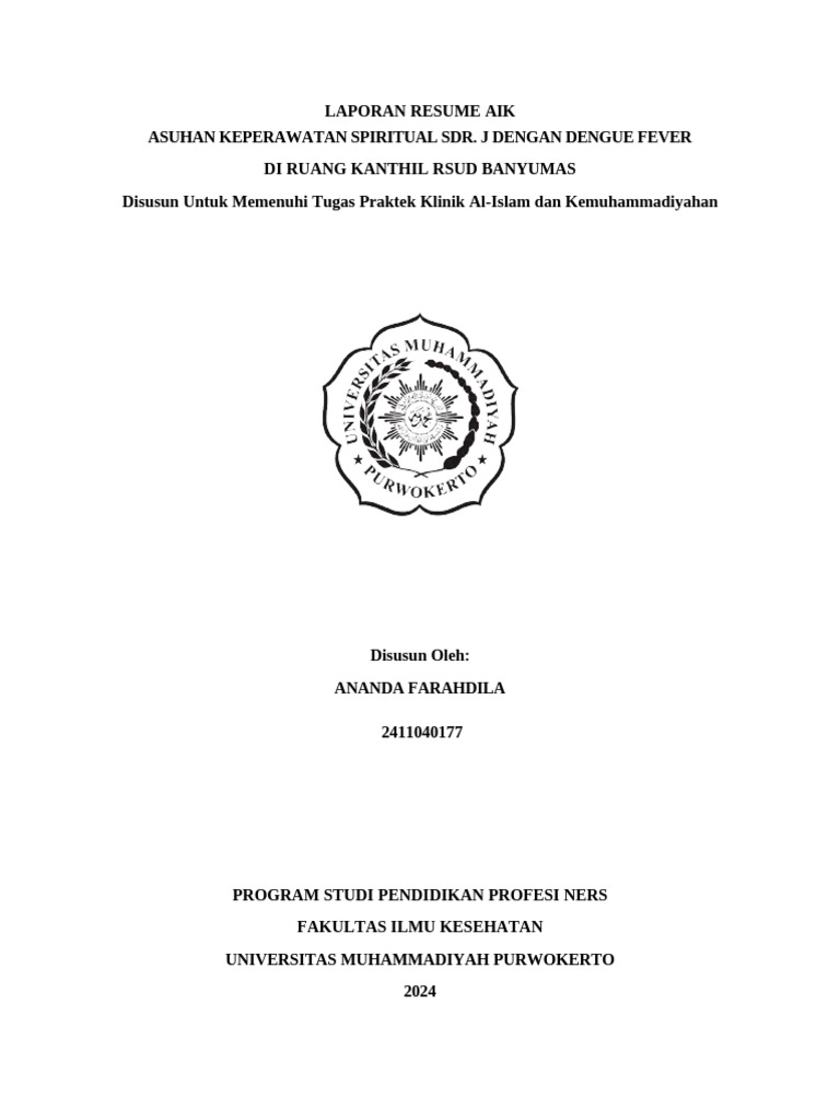 Resume Aik Anak | PDF