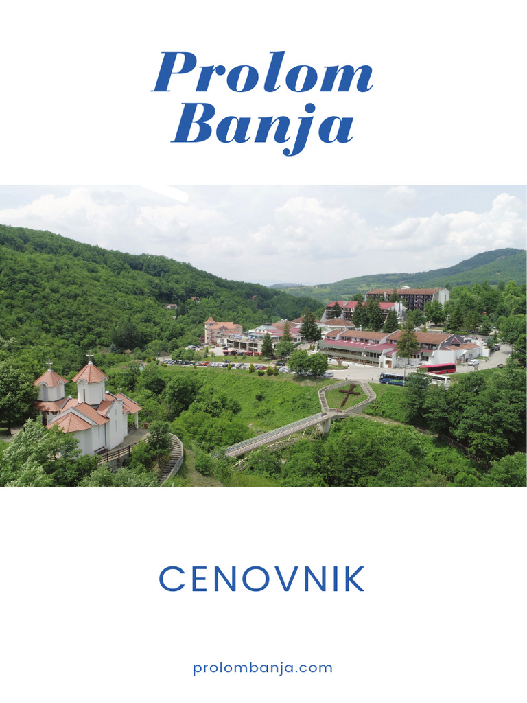 Prolom Banja Cenovnik 12.2025 SRP | PDF