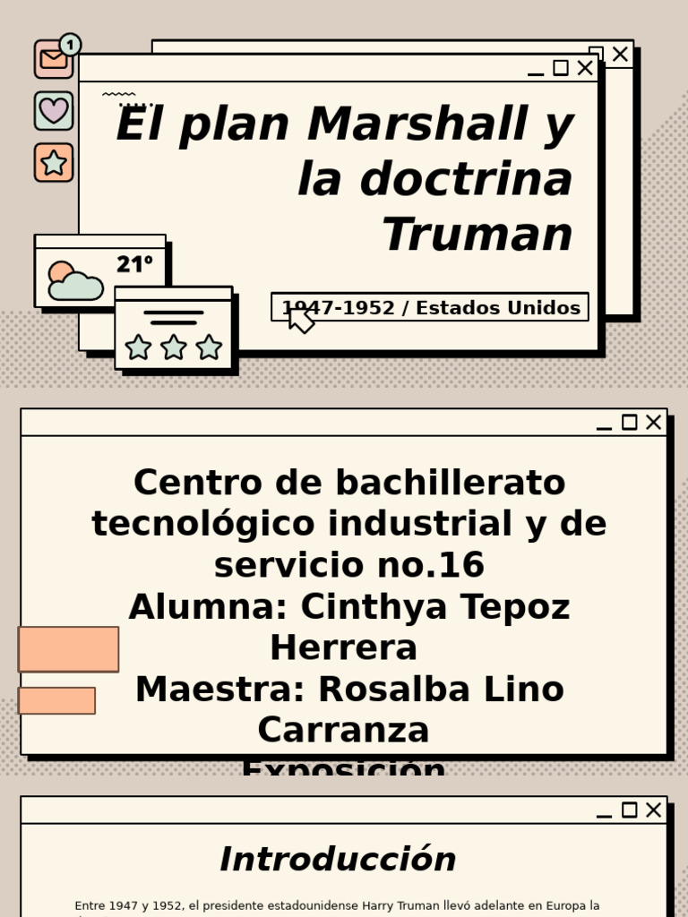 Plan Marshall | PDF | plan Marshall | Harry S. Truman