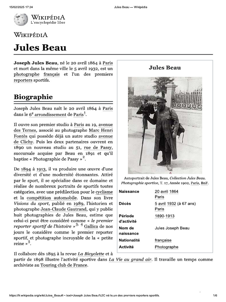 Jules Beau | PDF
