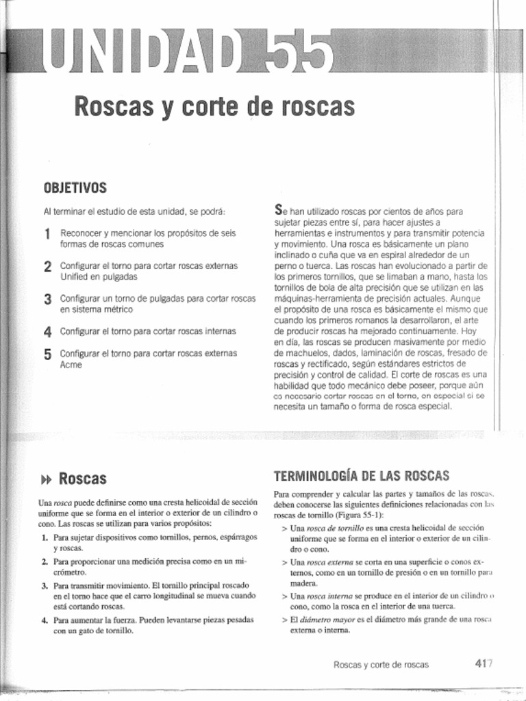 5 Roscas | PDF