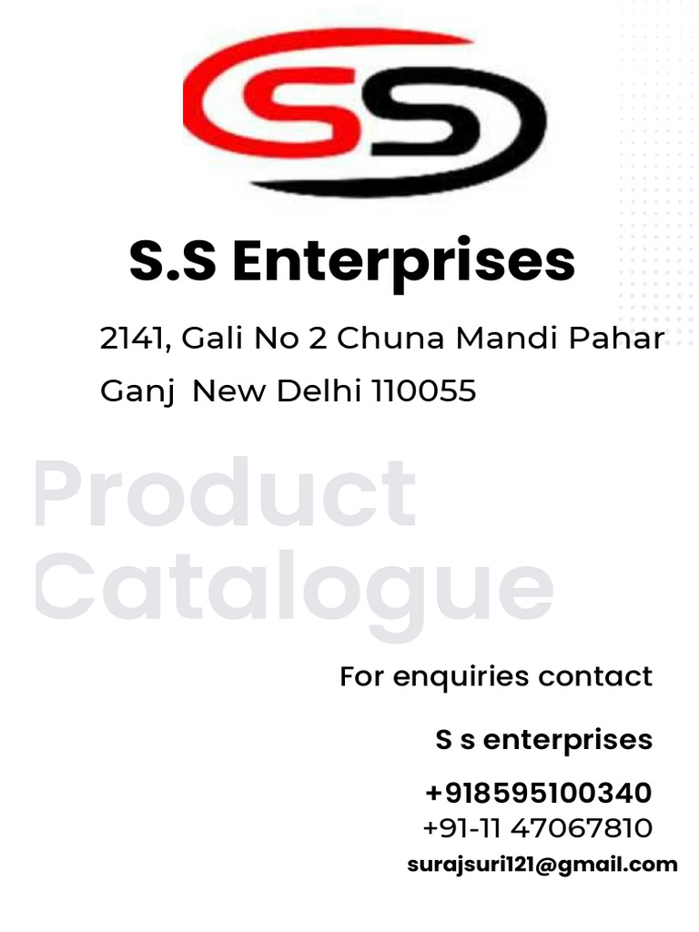 Final Catalogue | PDF | Materials | Building Materials