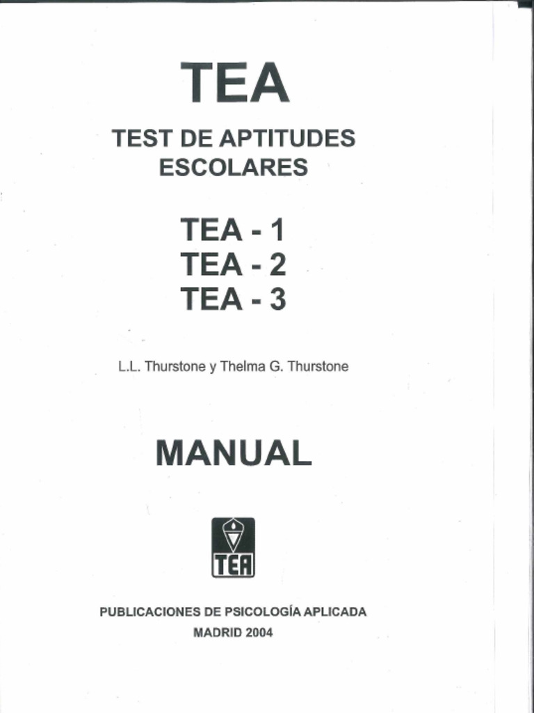 Manual TEA | PDF