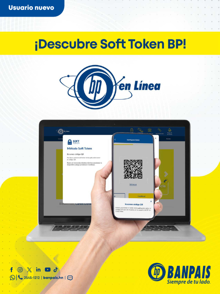 Configuración de Sof Token en BP en Línea | PDF