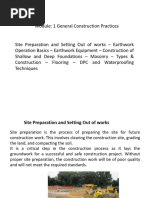 GBC Module 1 | PDF | Deep Foundation | Foundation (Engineering)