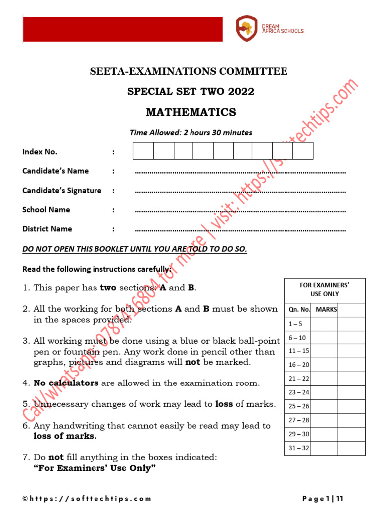 MTC_SET TWO 2022 | PDF