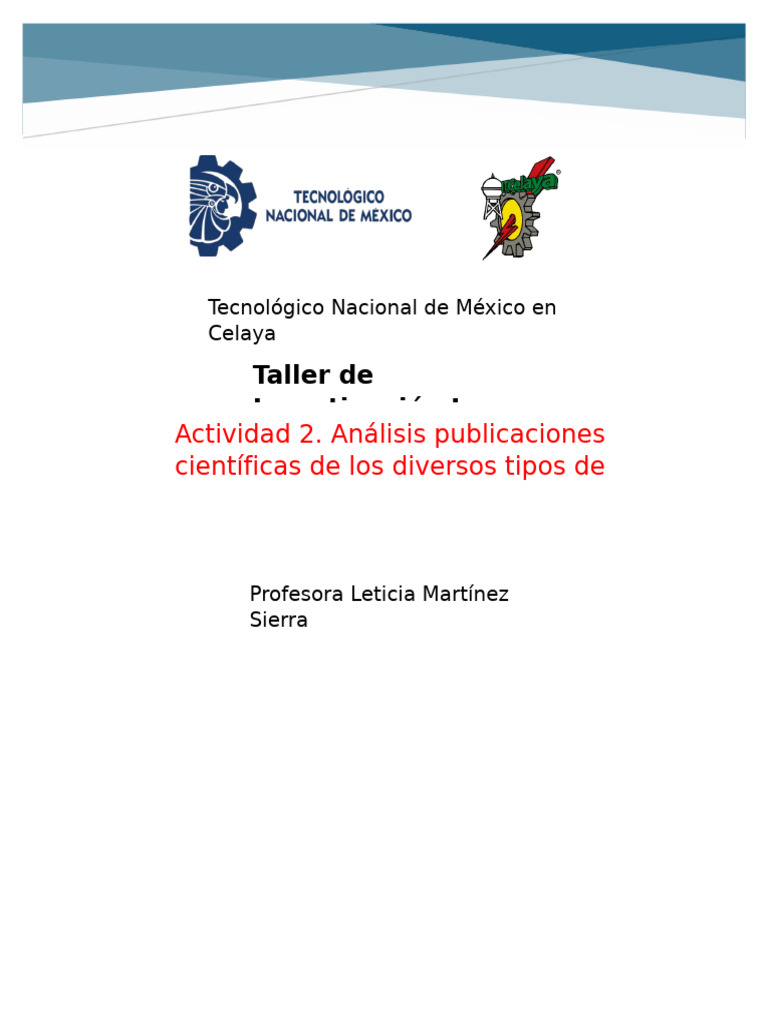 Act2 Analisis de Publicaciones Cientificas | PDF | Análisis de variación | Estadísticas